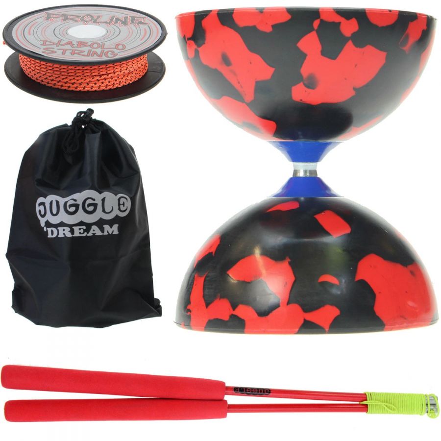 Kit diabolo Jester par NetJuggler - NetJuggler