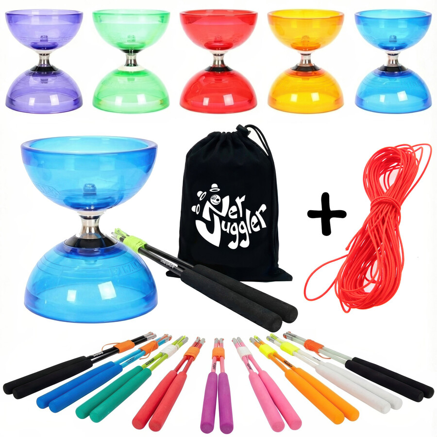 Diabolo kit with bearings + Accessories - NetJuggler