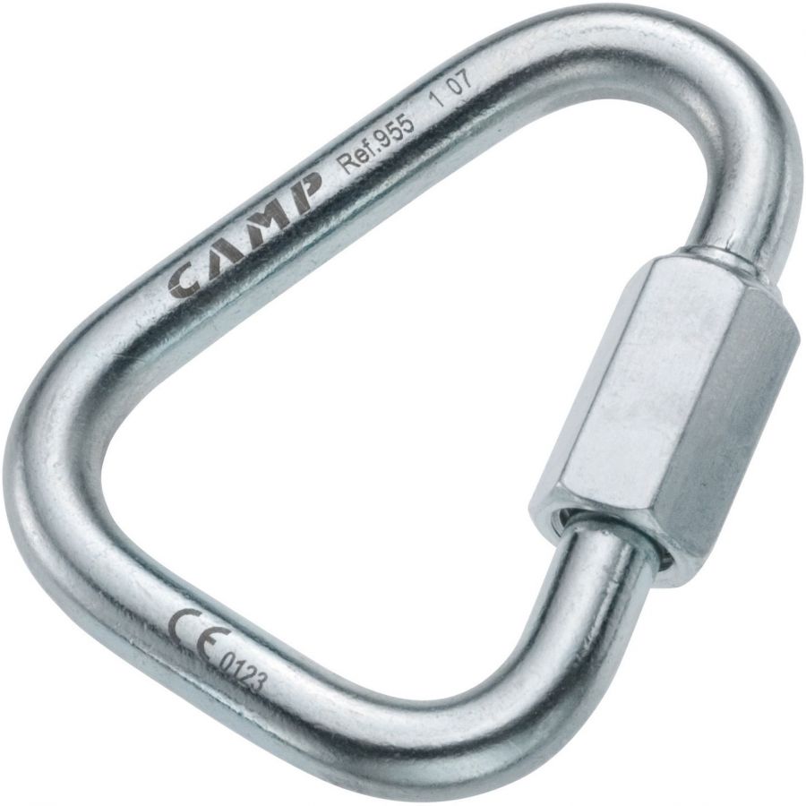 Maillon rapide Delta 8mm en acier zingué - NetJuggler