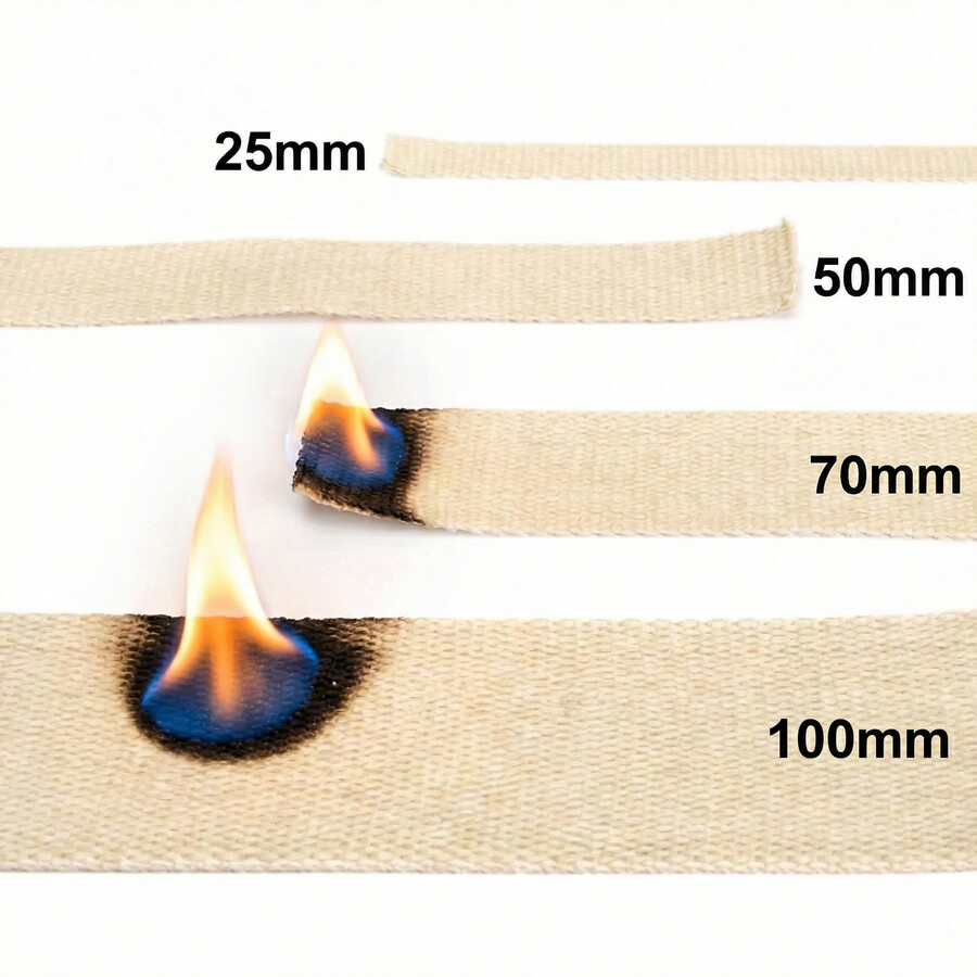 Flat Kevlar wick by the meter – Fire juggling - NetJuggler
