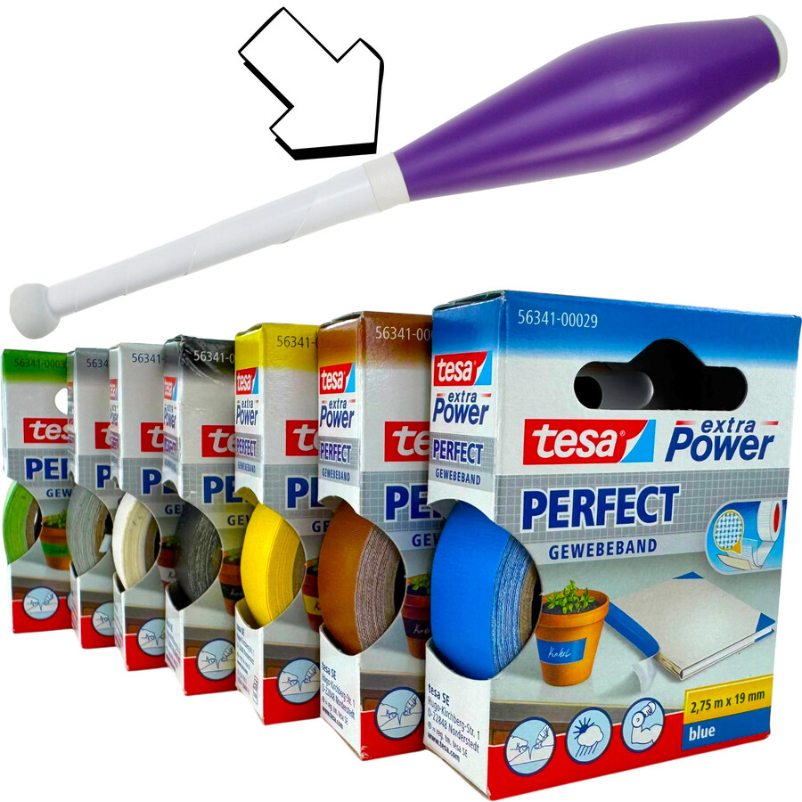 TESA 4651 Textile Adhesive Tape – Repair your clubs efficiently ...