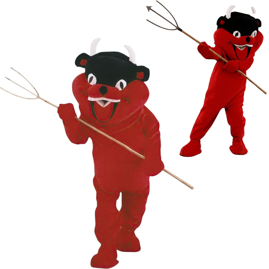 Costume de Mascotte Diable - Confection Française - NetJuggler
